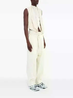 MAISON MARGIELA Striped-panel Waistcoat