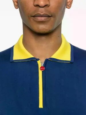 Kiton Contrasting-trim Polo Shirt