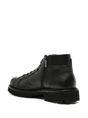 Casadei Cervo Lace-up Leather Boots