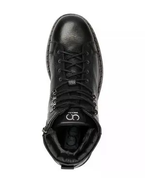 Casadei Cervo Lace-up Leather Boots