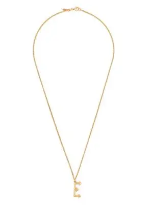 Emanuele Bicocchi Letter Pendant Necklace