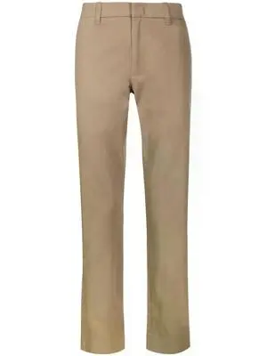 Vince Slim-leg Twill Cotton Chinos - Brown