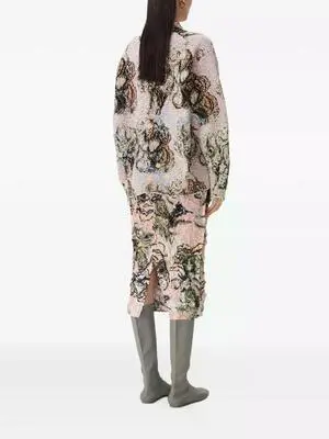 JNBY Graphic Print Stretch Jersey Skirt With Elasticated Waistband