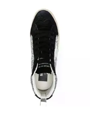 GOLDEN GOOSE Mid Star Glitter Sneakers
