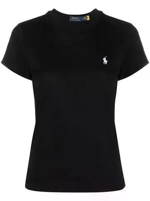 Polo Ralph Lauren Polo Pony Cotton T-shirt - Black