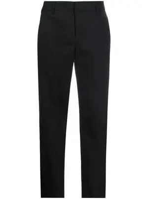 Paul Smith Tailored-cut Tapered-leg Trousers - Black