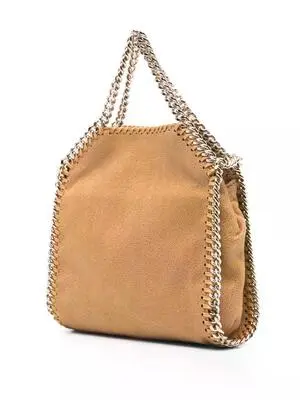 Stella McCartney Stella McCartney Falabella Tiny Tote Bag Brown