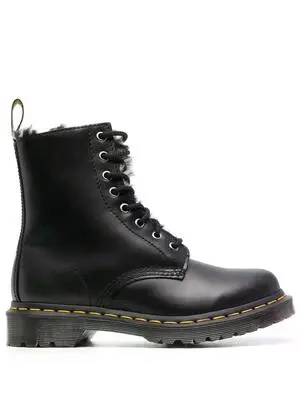 Dr. Martens 1460 Serena Originals Lace Up Ankle Boots - Black