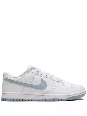 Nike Nike Dunk Low Light Armory Blue Leather Sneakers White
