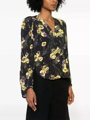Zadig&Voltaire Turin Floral Print Shirt