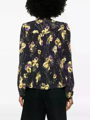 Zadig&Voltaire Turin Floral Print Shirt