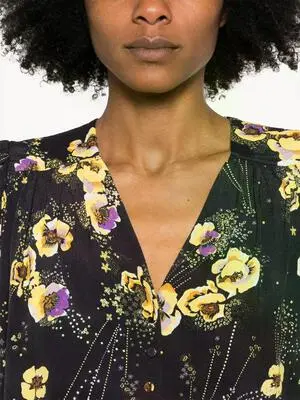 Zadig&Voltaire Turin Floral Print Shirt