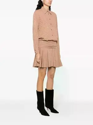 Pinko Logo Jacquard Shirtdress