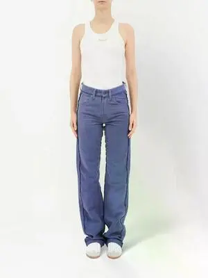 MAISON MARGIELA Distressed Straight-leg Jeans