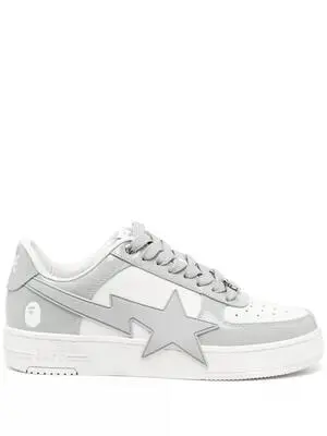 A BATHING APE Sta Lace-up Sneakers - White