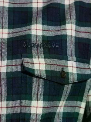 Dsquared2 Checked Shirt Dress With Belt