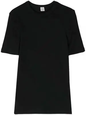 TOTEME Crew Neck Short Sleeve T-shirt