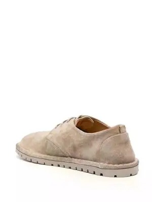 Marsèll Sancrispa Suede Lace-up Derby Shoes - Grey