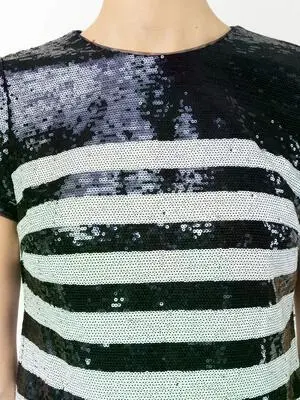 Ralph Lauren Sequined Stripe Dress