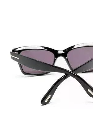 TOM FORD Acetate Square Frame Sunglasses