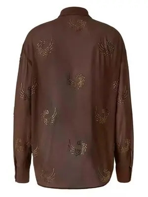 Pinko Embellished Long-sleeve Shirt