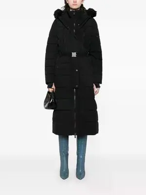 Michael Kors Belted Maxi Padded Coat