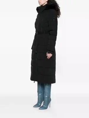 Michael Kors Belted Maxi Padded Coat
