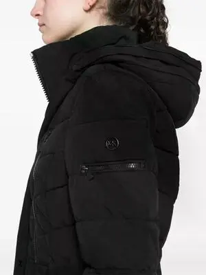 Michael Kors Belted Maxi Padded Coat