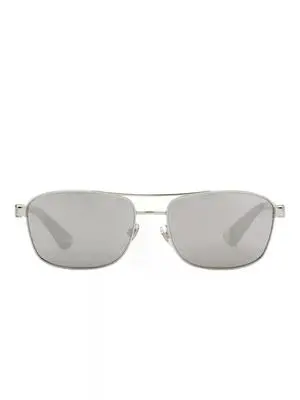 Burberry Tone Aviator Sunglasses - Silver