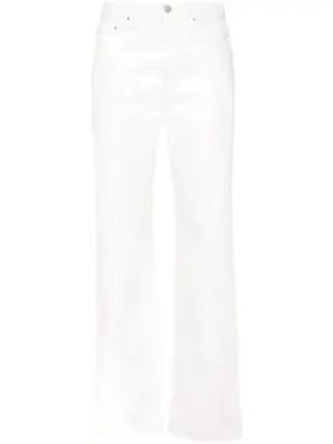 TOTEME Off- Organic Cotton Denim Jeans - White
