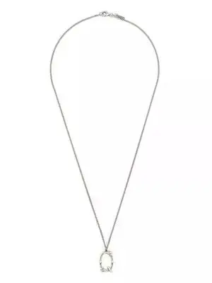 Emanuele Bicocchi Alphabet Pendant Necklace