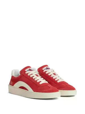 Dsquared2 Suede Lace-up Sneakers - Red