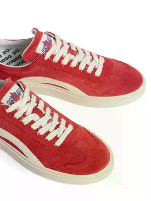 Dsquared2 Suede Lace-up Sneakers - Red