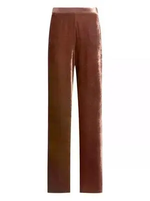 Etro ETRO Velvet Palazzo Trousers Pink