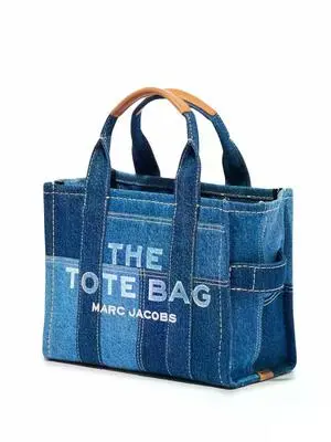 Marc Jacobs The Denim Small Tote Bag - Blue