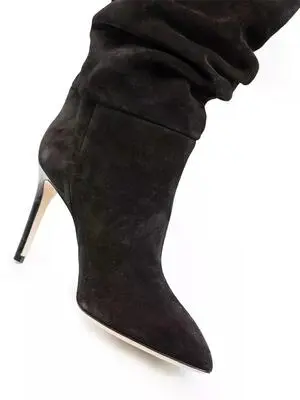 Paris Texas Slouchy Suede 85mm Ankle Boots