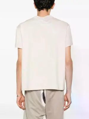 MAISON MARGIELA Logo-embroidered Cotton T-shirt
