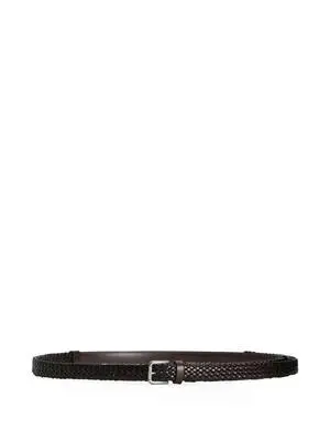 Moncler Woven Leather Belt