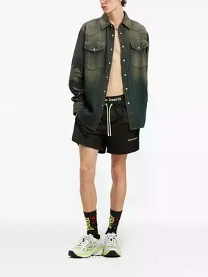 Palm Angels Logo Swim Shorts