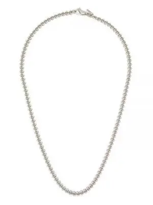 Emanuele Bicocchi Knot Chain Necklace - Silver