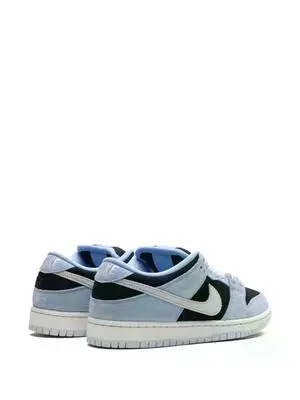 Nike Dunk Low Aluminum Lace-up Sneakers
