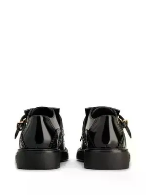 TOD'S Leather Fringe Detail Loafers