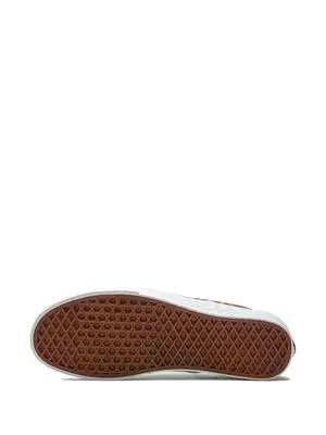 VANS Graffiti Print Slip-on Sneakers - Black