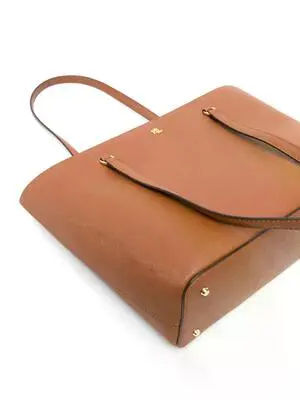 Ralph Lauren Karly Leather Tote Bag - Brown