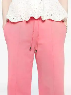 JW Anderson Gathered-waist Track Pants - Pink