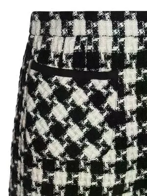 Valentino Garavani Houndstooth Tweed Shorts