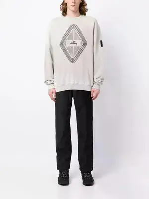 A-COLD-WALL* Crewneck Sweatshirt With Logo Print