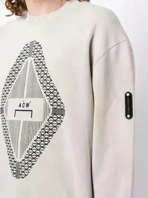 A-COLD-WALL* Crewneck Sweatshirt With Logo Print