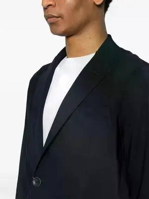 Herno Single-breasted Blazer - Blue