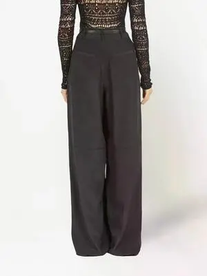 FERRAGAMO Belted Palazzo Trousers